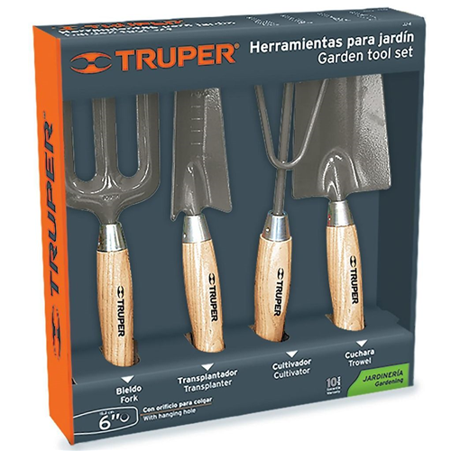 Truper 4 Piece Gardening Set - Green Age Farms
