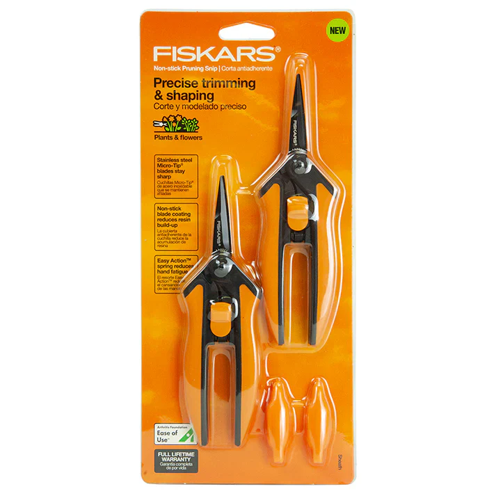 Fiskar Nonstick Pruning Snips 2Pk - Green Age Farms